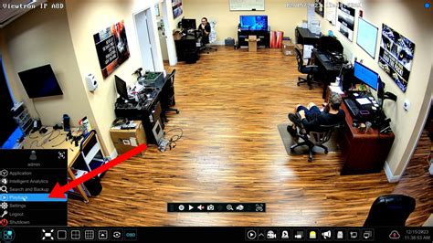 Magnetic Door Sensor Alarm Input Recording On Viewtron DVRs