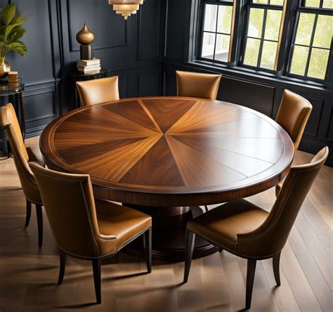 make the most out of compact spaces with a round expanding table
