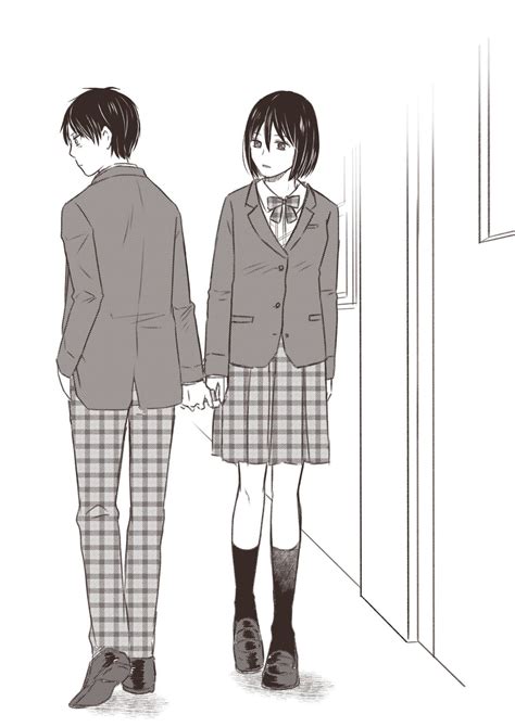 ともにゃ🗝🧣 On Twitter Eremika Attack On Titan Anime