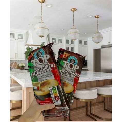 TOP Cappuccino Premium Coffee Blend With Crunchy Choco Malt 3 In 1 6