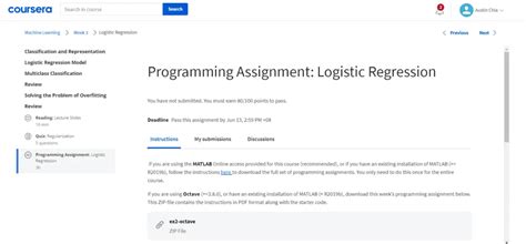 Coursera Stanford Machine Learning Worth Read This First