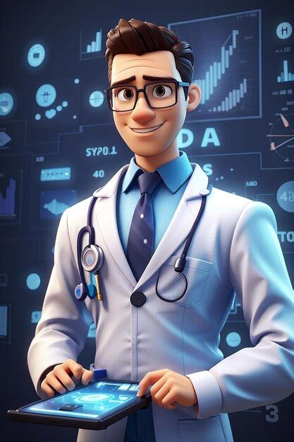Healthtech Innovator Premium Ai Generated Image