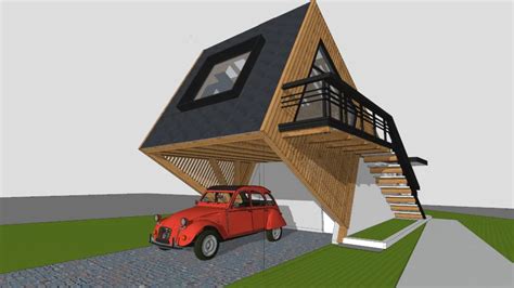 Casa Minima Contairner 3d Warehouse