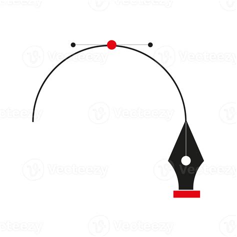 Bezier Curve With Pen Tool 25249626 Png