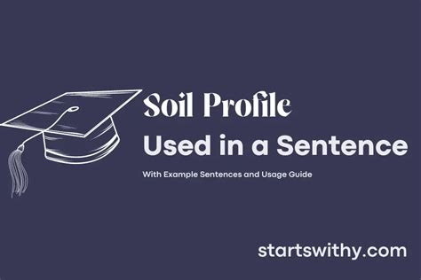 Soil Profile In A Sentence Examples 21 Ways To Use Soil Profile