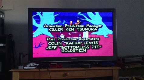 The Simpsons Treehouse Of Horror Iii End Credits 1992 Youtube