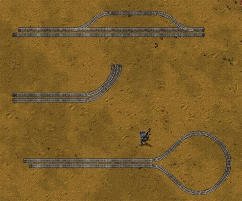 What Is The Problem With 0 Spaced Railways I Am Missing Factorio