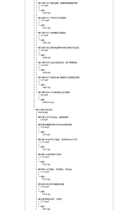 入门精通 Php中文网完整版59g源码视频教程第十九期