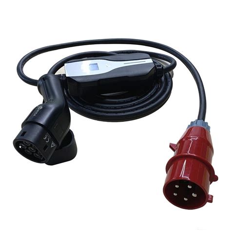 Chargeur Portatif EVSE Du Niveau 2 EV De Type 1 De SAE J1772 Permutable