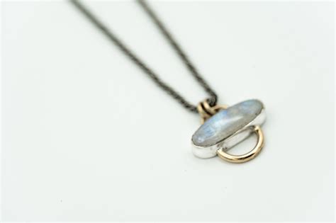 Moonstone Grounding Necklace — Tess Young Jewelry
