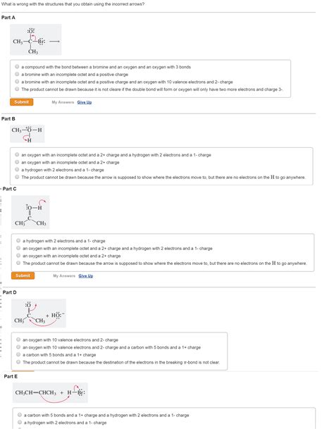 Solved What Is Wrong With The Structures That You Obtain