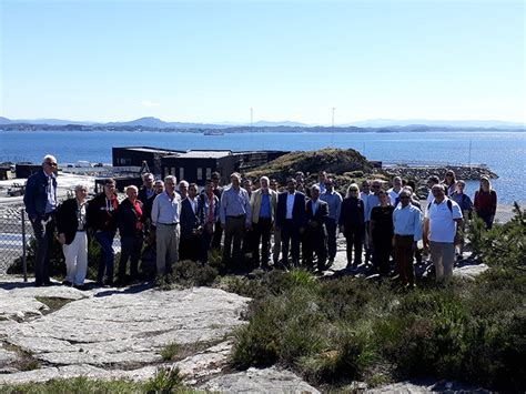 Ccs History In The Making Cslf Visit To The Northern Lights Receiving Terminal At Oygarden