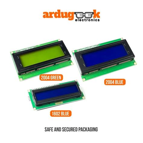 20x4 16x2 2004 1602 Character LCD Display Module With I2C IIC Driver