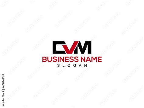 Cvm Logo And Illustrations Design For Business Stock Vector Adobe Stock