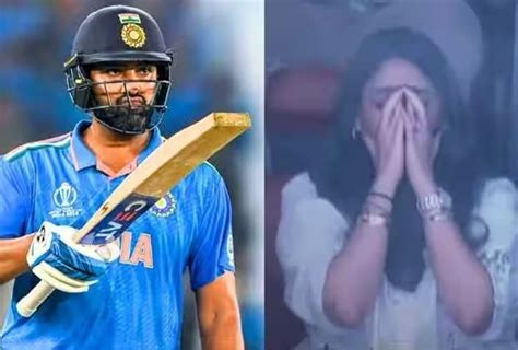 Ritika Sajdehs Prayer Works As Rohit Sharma Survives Drs Watch