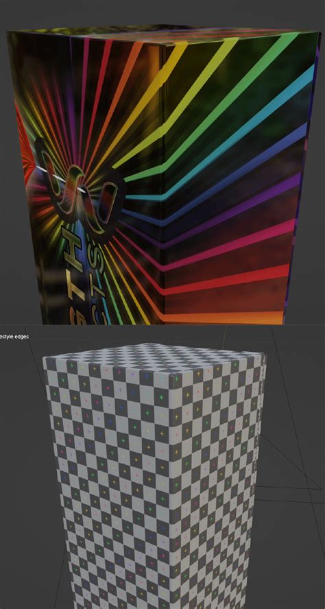 How Do I Fix The Weird Distortions Happening On The Corner Of This Box