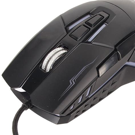 Wired Mouse 6 Buttons Optical Led Light Ergonomic Gaming Mouse Up To