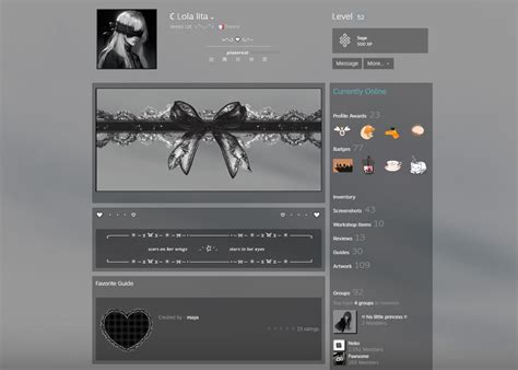Lola Cute Couple Steam Profile 🤍 Steam Profile Steam Ideas Steam