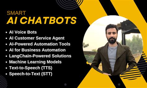 Create Ai Chatbot Ai Voice Bots Ai Saas Langchain Llm By Tayyabijaz417