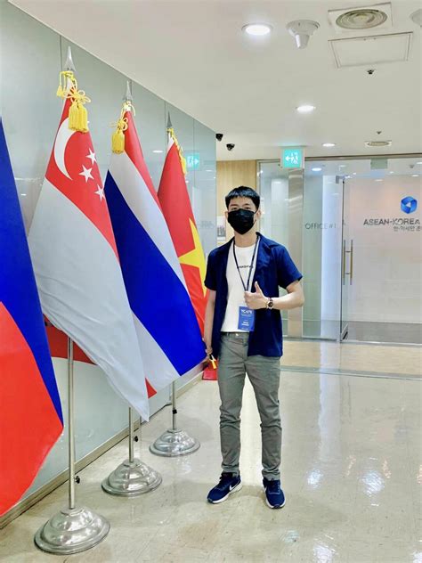 นายสหรัฐ ลักษณะสุต เยี่ยมชมศูนย์อาเซียน สาธารณรัฐเกาหลี Asean Korea