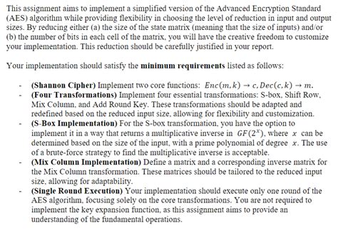 Solved This Assignment Aims To Implement A Simplified