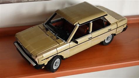 Lego Moc Fiat 131 Mirafiori By Aquil8 Rebrickable Build With Lego