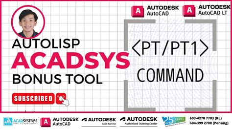 Autolisp Acadsys Bonus Tool Youtube
