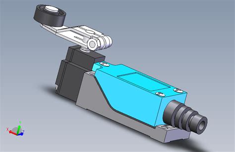 行程开关solidworks 2017模型图纸下载 懒石网