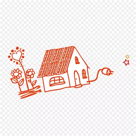 简笔画房屋png图片素材下载 图片编号qakvq 免抠素材网