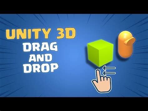 Unity Drag and Drop 3D - Easy Tutorial : r/unity_tutorials