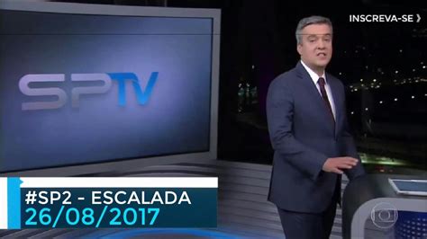 Escalada SPTV Edição SP Globo SP YouTube