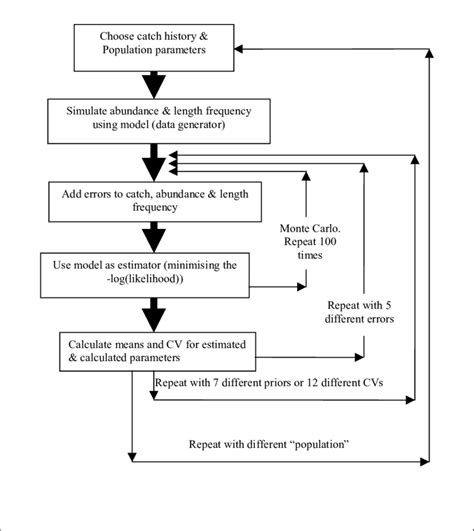 Flow Diagram Of The Model Simulation Process Download Scientific Diagram