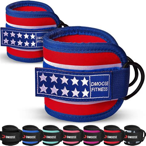 Buy DMoose Ankle Strap For Cable Machine One Size Fit With Premium