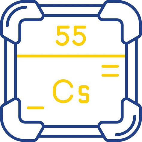 Cesium Line Two Color Icon 39260503 Vector Art At Vecteezy