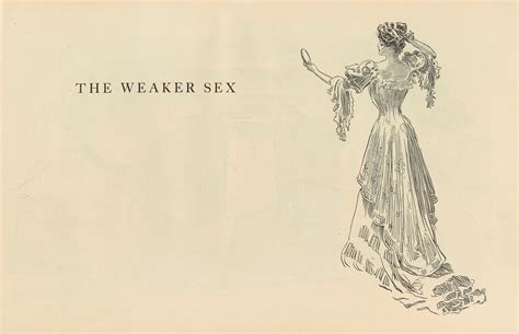 The Weaker Sex By Charles Dana Gibson Artvee