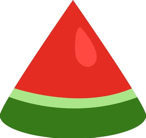 Watermelon Slice With No Seeds Clip Art