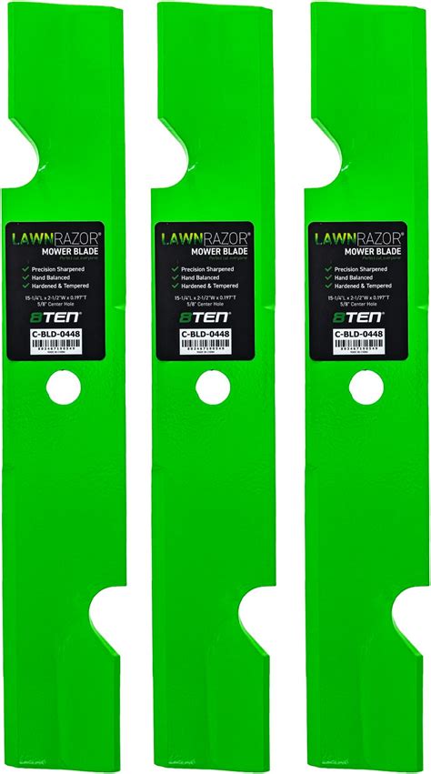 Amazon TEN LawnRAZOR Blade For Cub Cadet Ultima ZT ZT Deck C High Lift