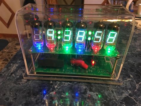 Homemade Six Digit VFD Clock Made With IV 11 Vfd Tubes RGB Etsy