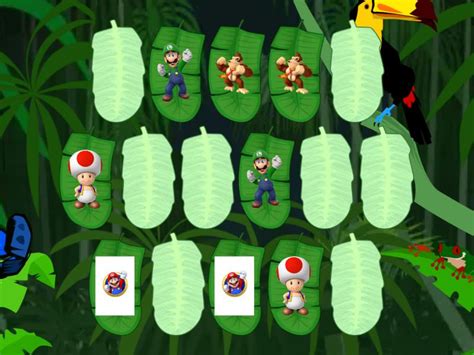 Super Mario Memory Matching Pairs