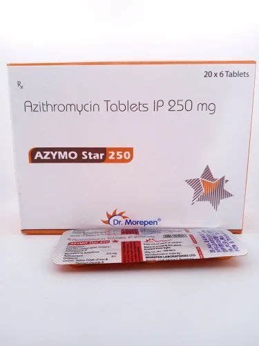 Azimo Star 250 Packaging Size 1 6 Tablets At ₹ 60 Strip In Nagpur Id 2855940583473