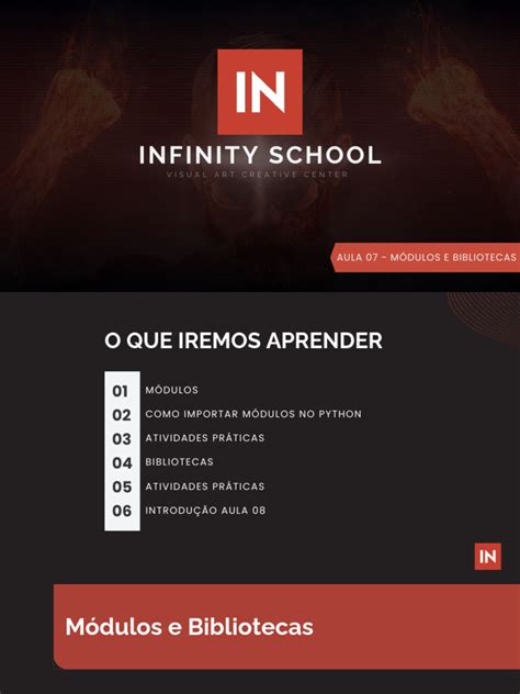 Aula 07 Módulos E Bibliotecas Pdf Python Linguagem De