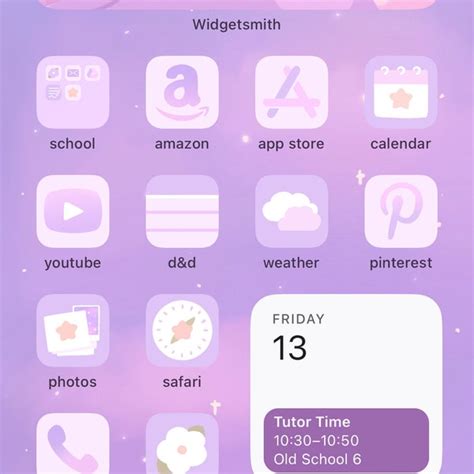 Underneath The Stars Ios Ipados Android Theme Etsy