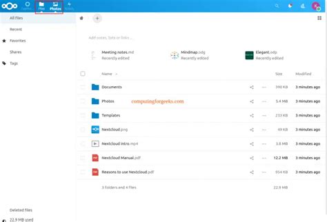 Install Nextcloud Owncloud On Rocky Linux 9almalinux 9