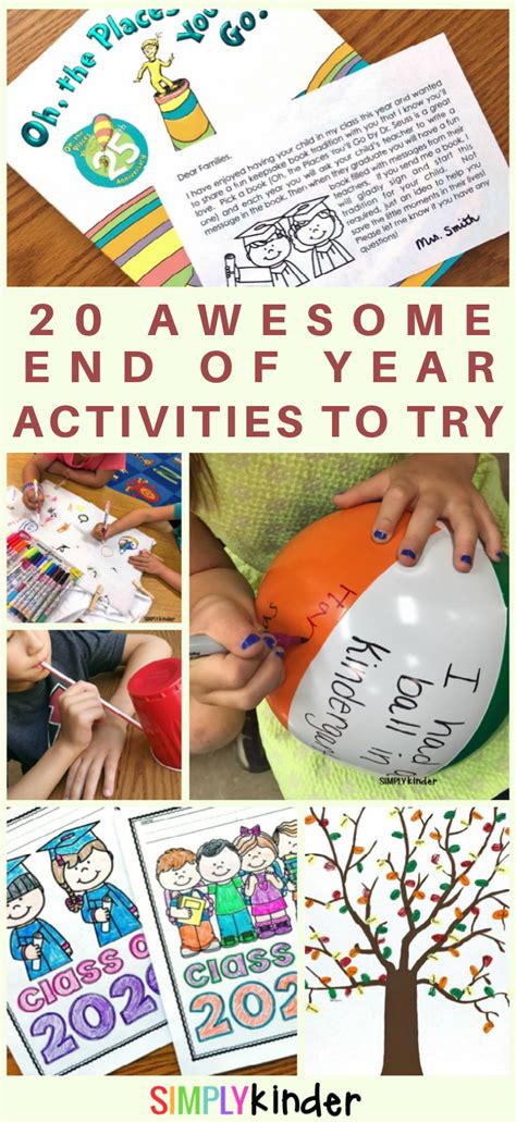 End of year activities – Artofit