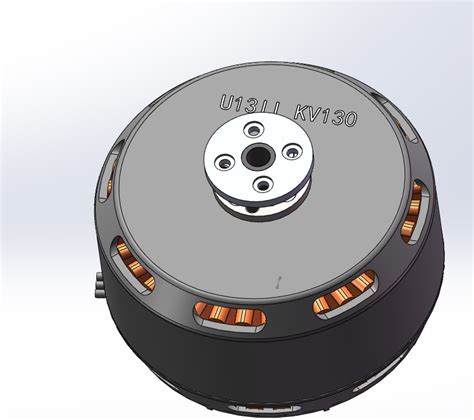 无人机u13无刷电机 Tomtorsolidworks 2016模型图纸下载 懒石网