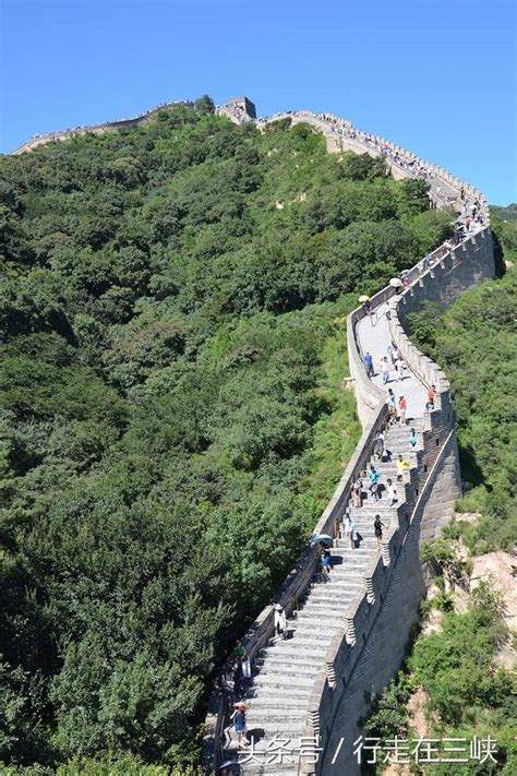 炎陽之下，在長城登高望遠（圖） 每日頭條