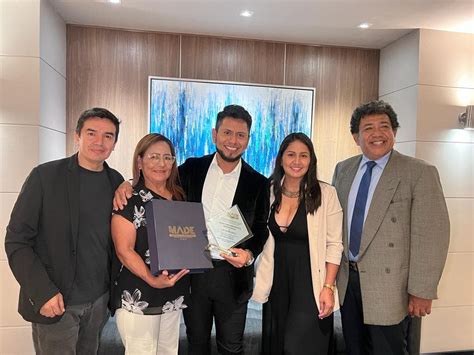 Daniel Sigua Gana Premio Made In Ecuador”