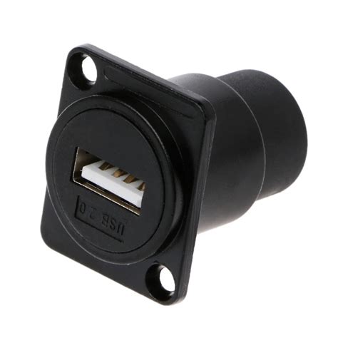 D Metal Usb 20 30 D Type Female To Female Connector Panel Mounting