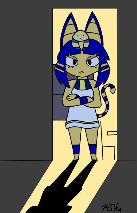 Ankha Animal Crossing Animal Crossing Cute Fantasy Creatures