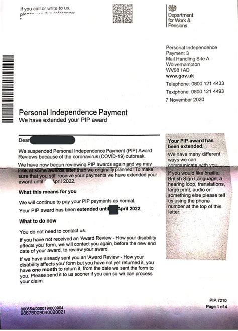 What Does Pip Award Letter Look Like At Dwight Dees Blog